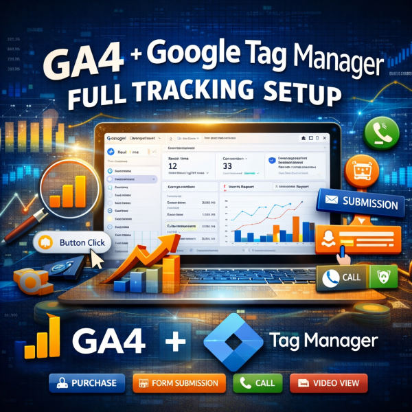 GA4 + Google Tag Manager Full Tracking Setup - Analytigrow